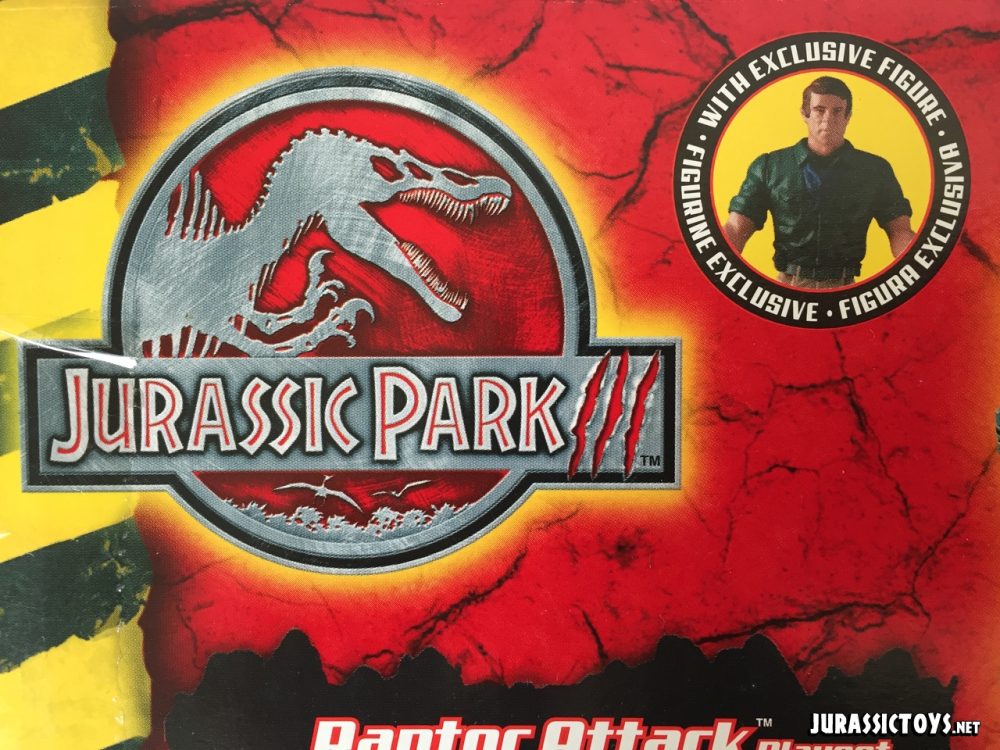 Raptor Attack Playset with Alan Grant and Raptor | Jurassic Toys: The ...