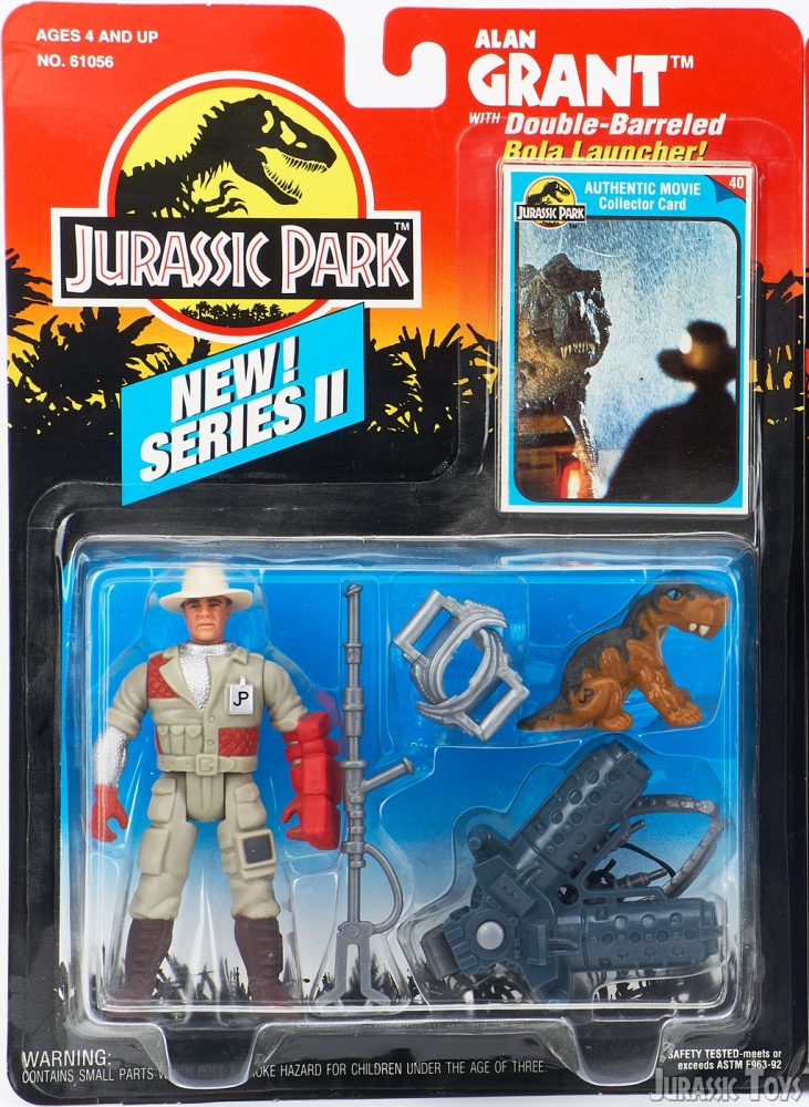 Alan Grant with Lycaenops | Jurassic Toys: The Museum