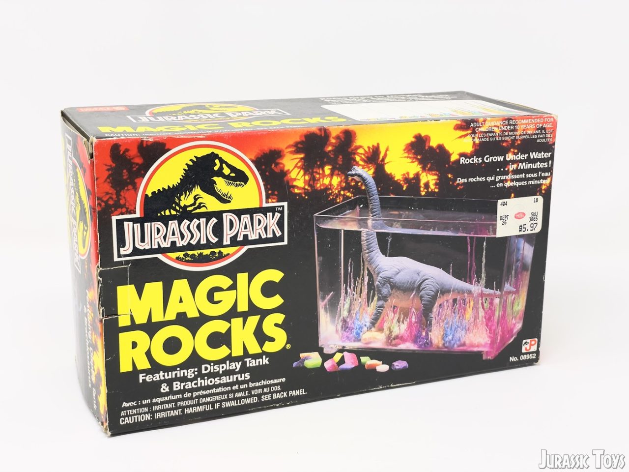 Magic Rocks Brachiosaurus | Jurassic Toys: The Museum
