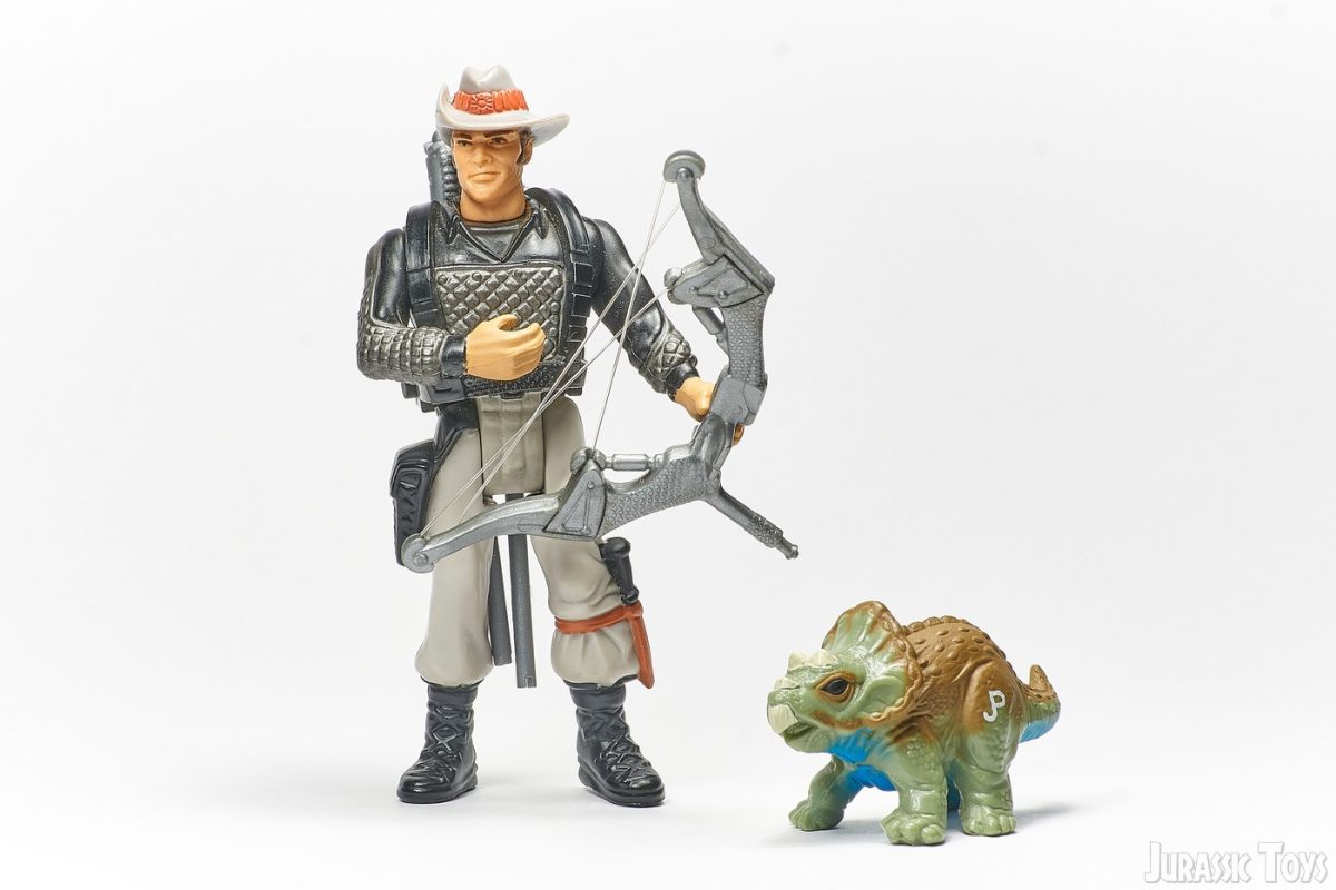 Sgt. T-Rex Turner with Triceratops | Jurassic Toys: The Museum