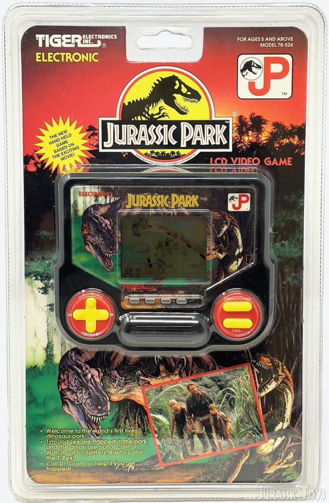 Tiger Electronics LCD video game | Jurassic Toys: The Museum