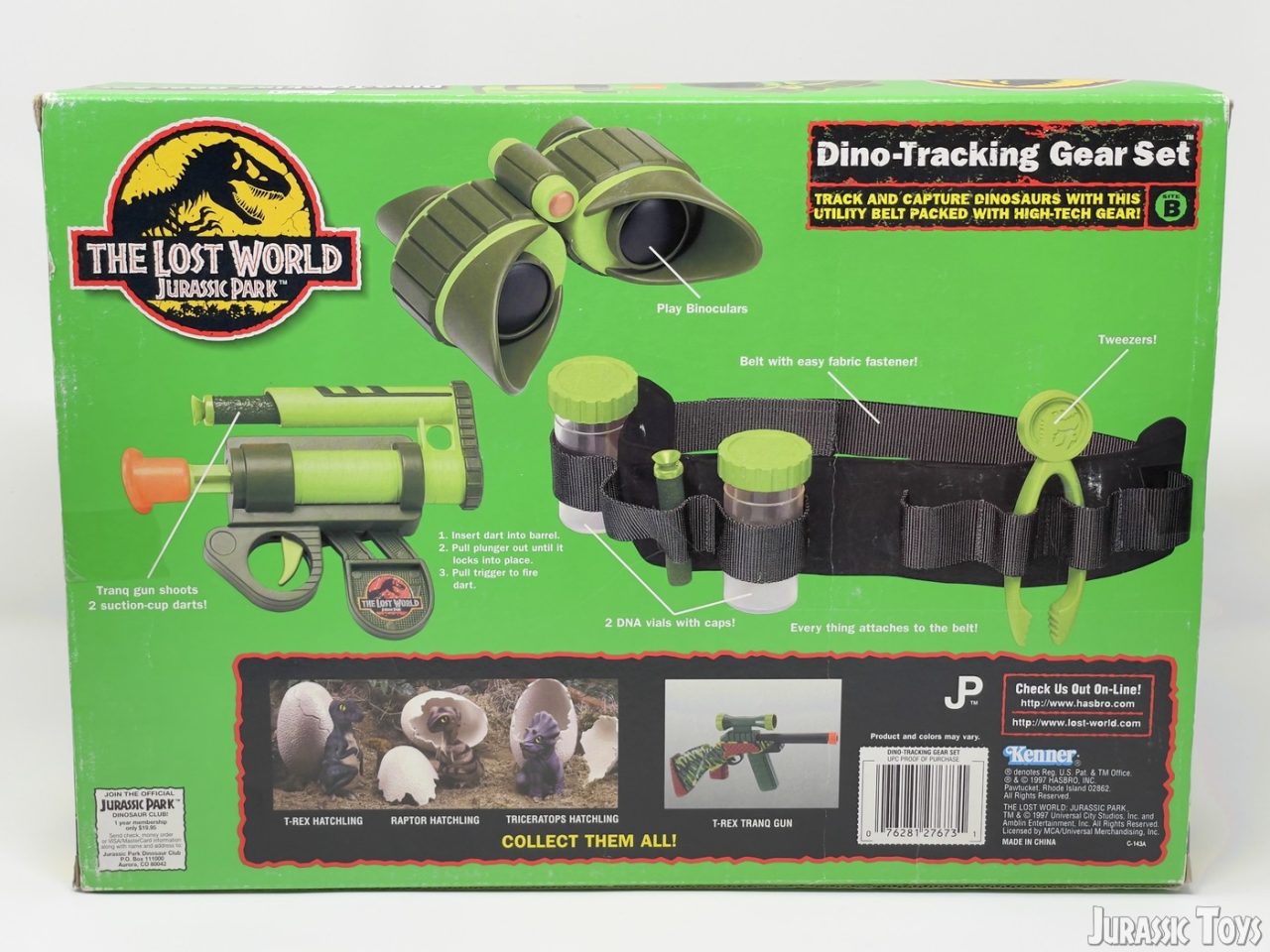 Dino-Tracking Gear Set | Jurassic Toys: The Museum
