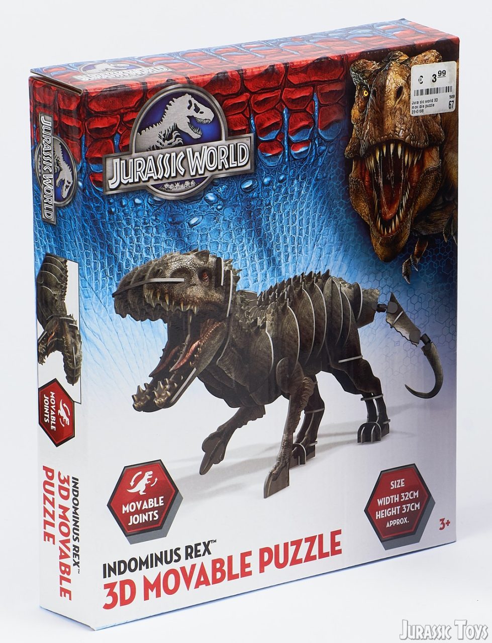 Indominus Rex 3D Movable Puzzle | Jurassic Toys: The Museum