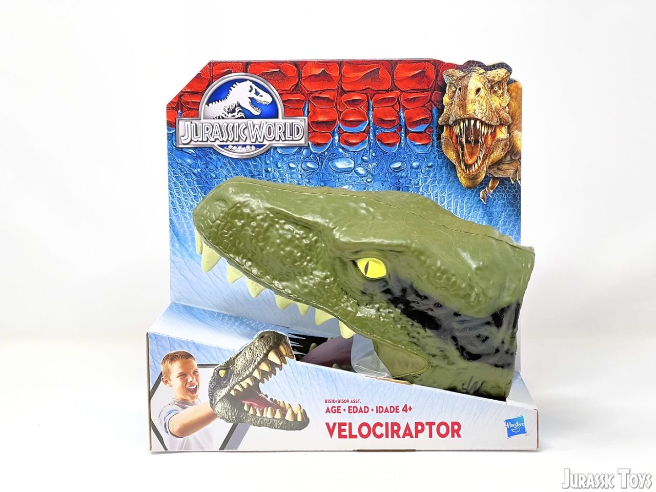 Chomping Velociraptor head | Jurassic Toys: The Museum