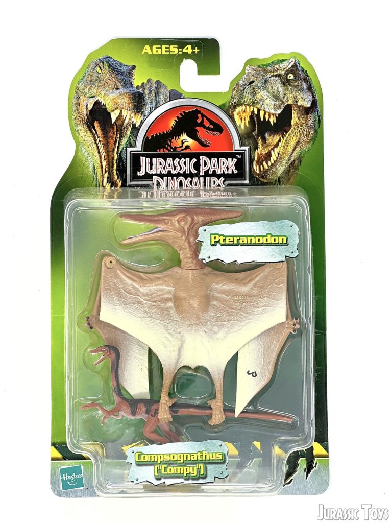 Pteranodon with Compsognathus | Jurassic Toys: The Museum