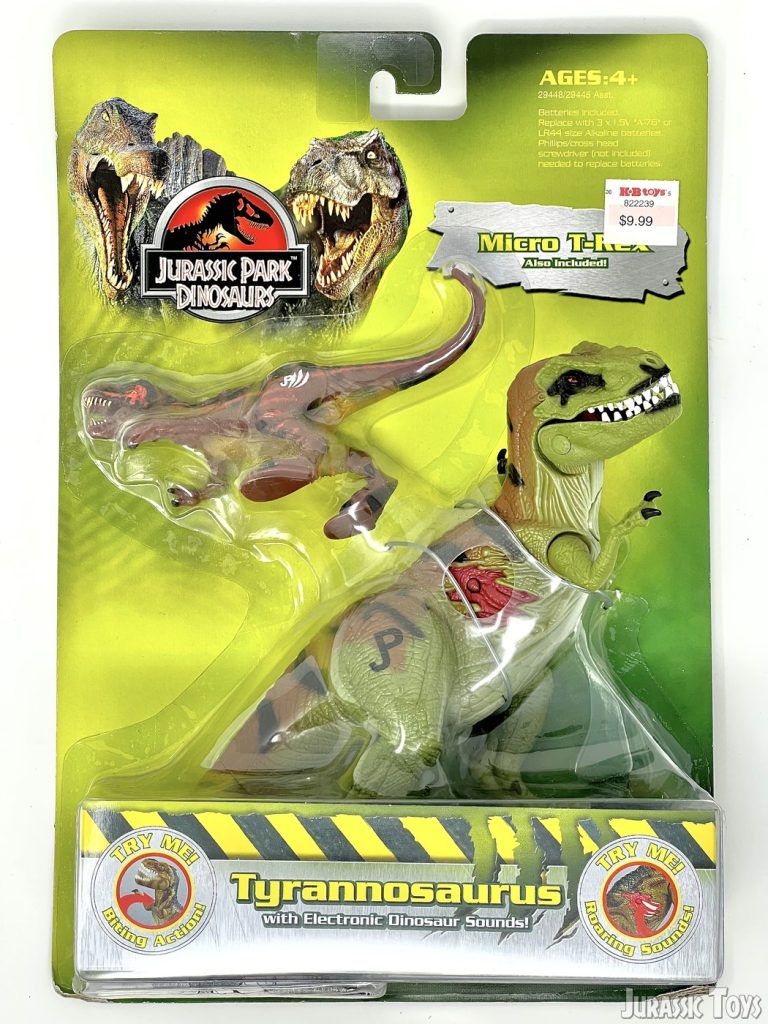 Tyrannosaurus with Micro T-Rex | Jurassic Toys: The Museum