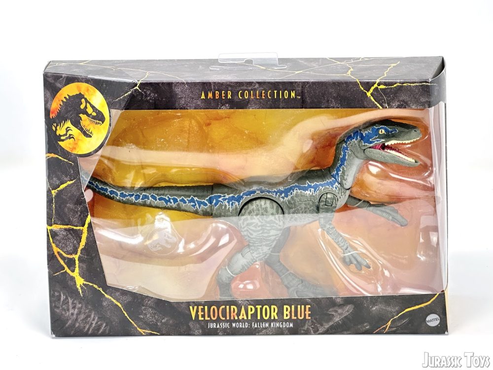 Velociraptor Blue - Jurassic Toys