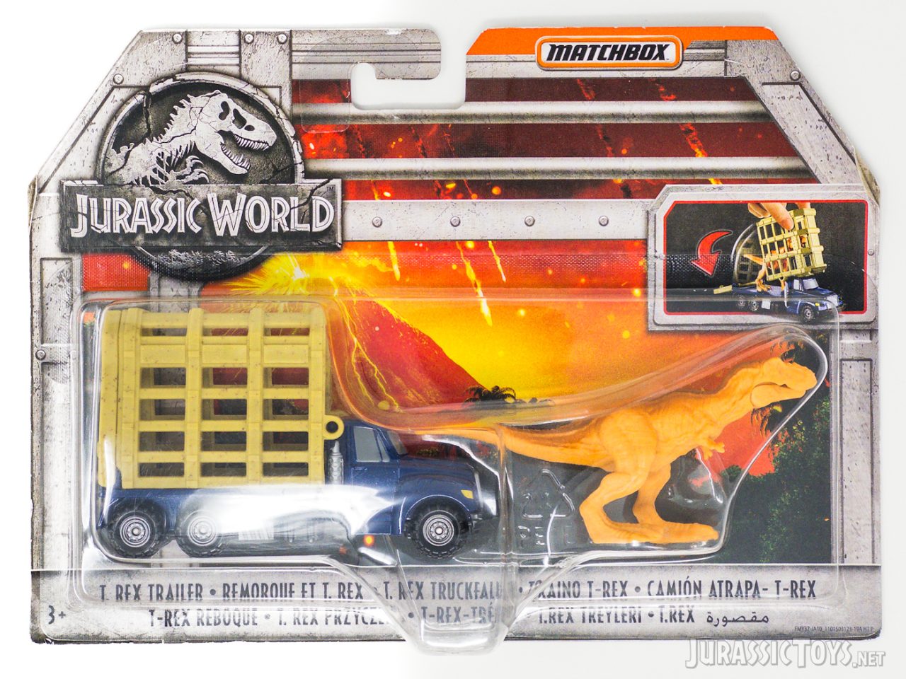 Dino Transporters T-Rex Trailer | Jurassic Toys: The Museum