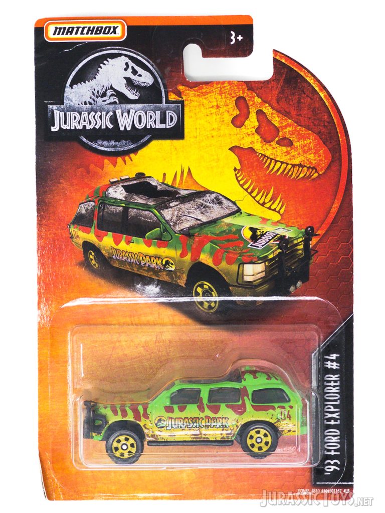 Die Cast 1:32 Scale Ford Explorer | Jurassic Toys: The Museum