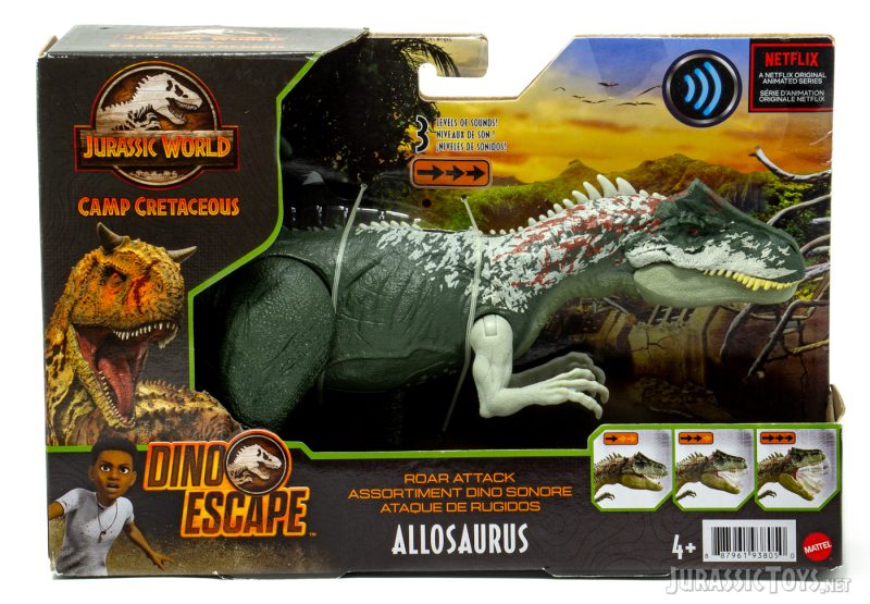 Roar Attack Allosaurus | Jurassic Toys: The Museum