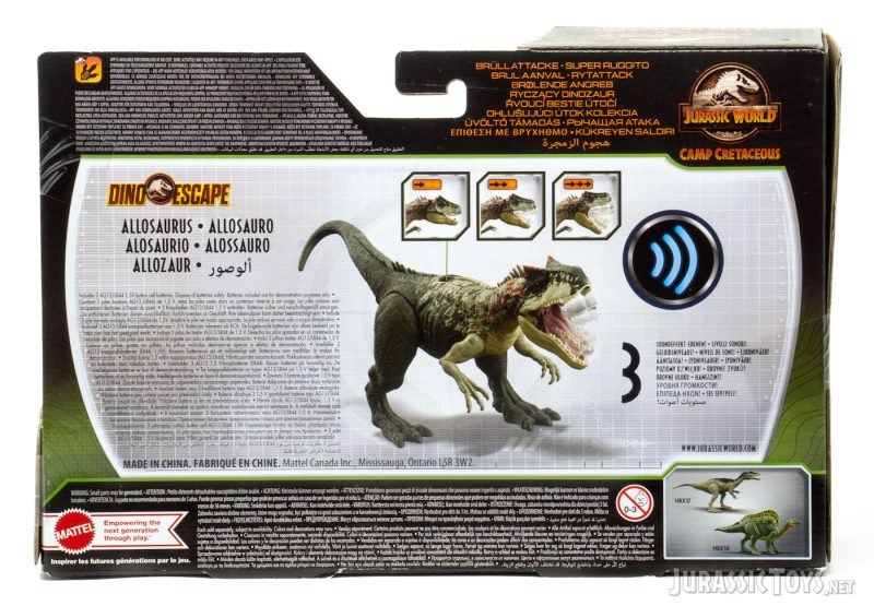 Roar Attack Allosaurus | Jurassic Toys: The Museum
