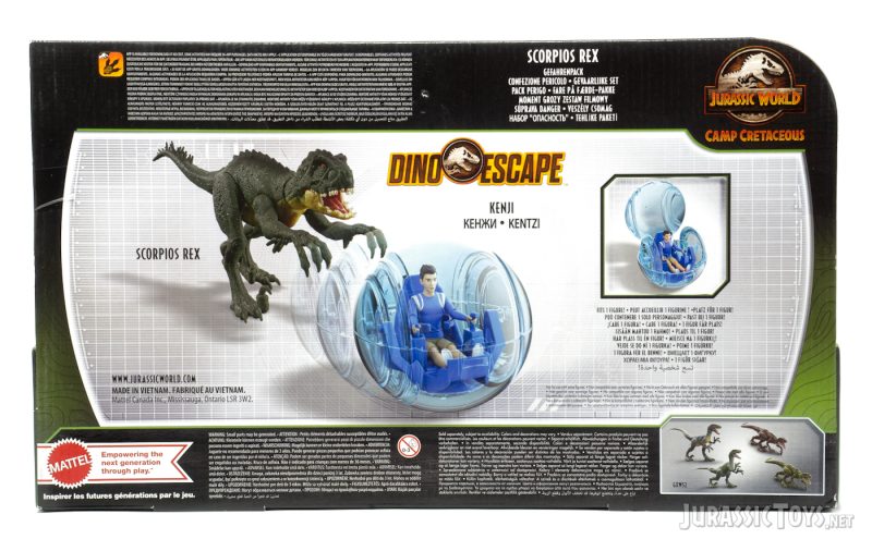 Scorpios Rex Danger Pack | Jurassic Toys: The Museum