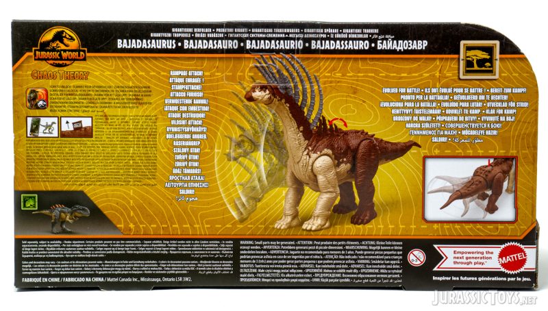 Gigantic Tracker Bajadasaurus | Jurassic Toys: The Museum