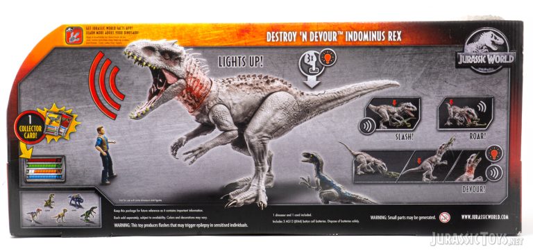 Destroy 'n Devour Indominus Rex | Jurassic Toys: The Museum