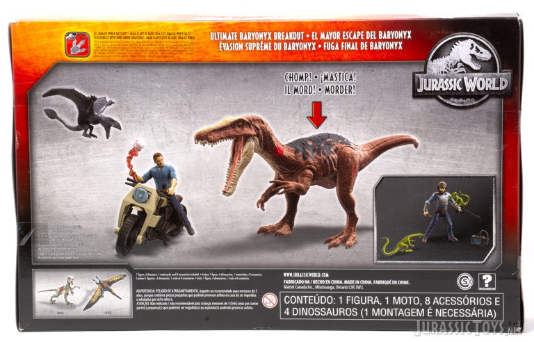 Battle Damage Ultimate Baryonyx Breakout | Jurassic Toys: The Museum