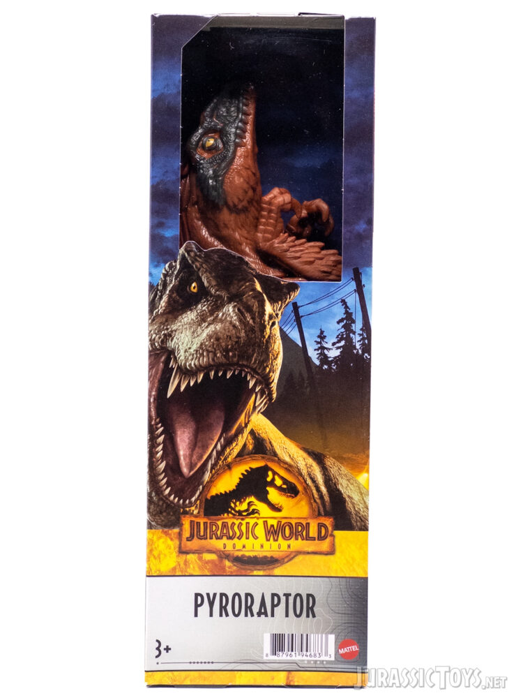 12" Pyroraptor | Jurassic Toys: The Museum
