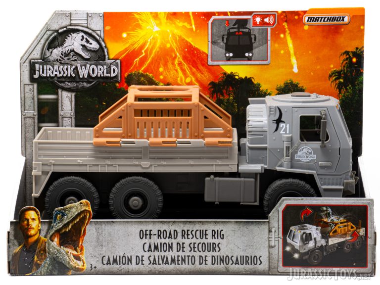 Off-Road Rescue Rig | Jurassic Toys: The Museum