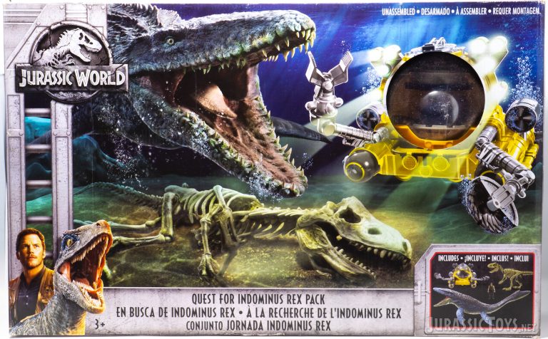 Quest For Indominus Rex Pack | Jurassic Toys: The Museum