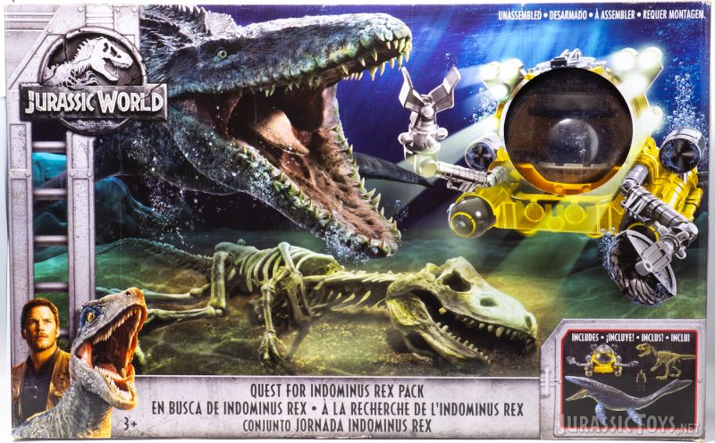 Quest For Indominus Rex Pack Jurassic Toys The Museum