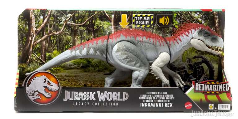 Electronic Real Feel Indominus Rex | Jurassic Toys: The Museum