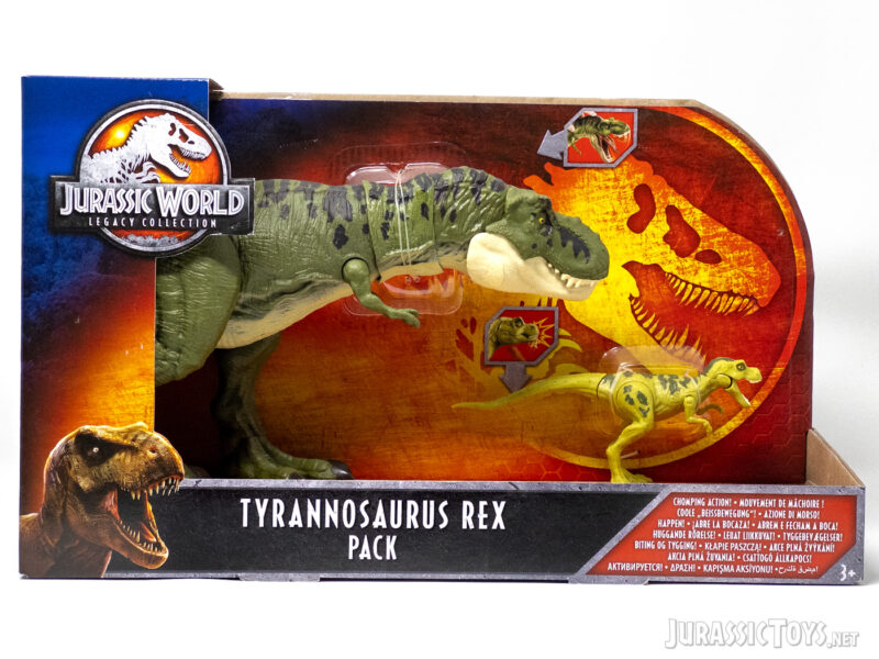 Tyrannosaurus Rex Pack | Jurassic Toys: The Museum
