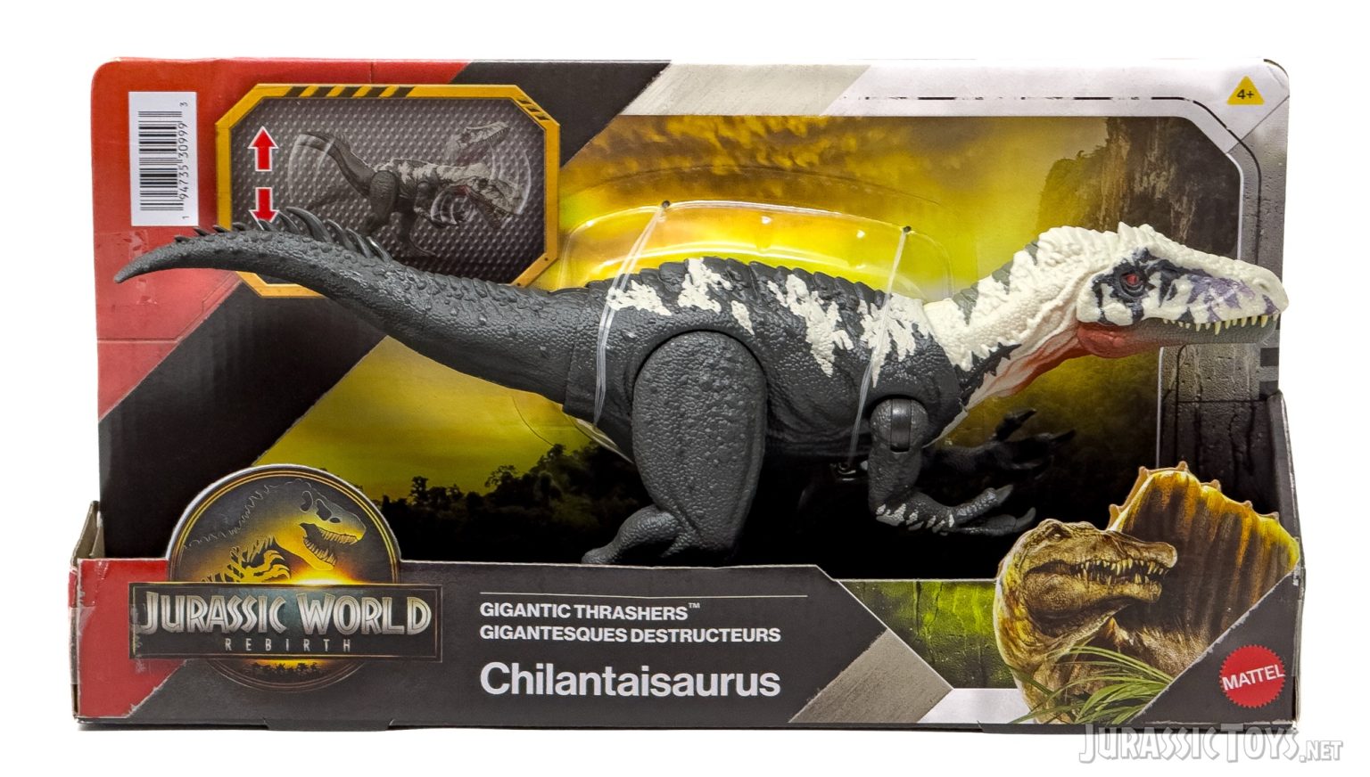 Gigantic Thrashers Chilantaisaurus | Jurassic Toys: The Museum