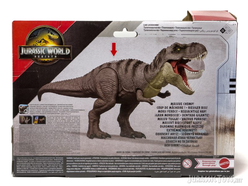 Lab Lockdown Tyrannosaurus Rex | Jurassic Toys: The Museum