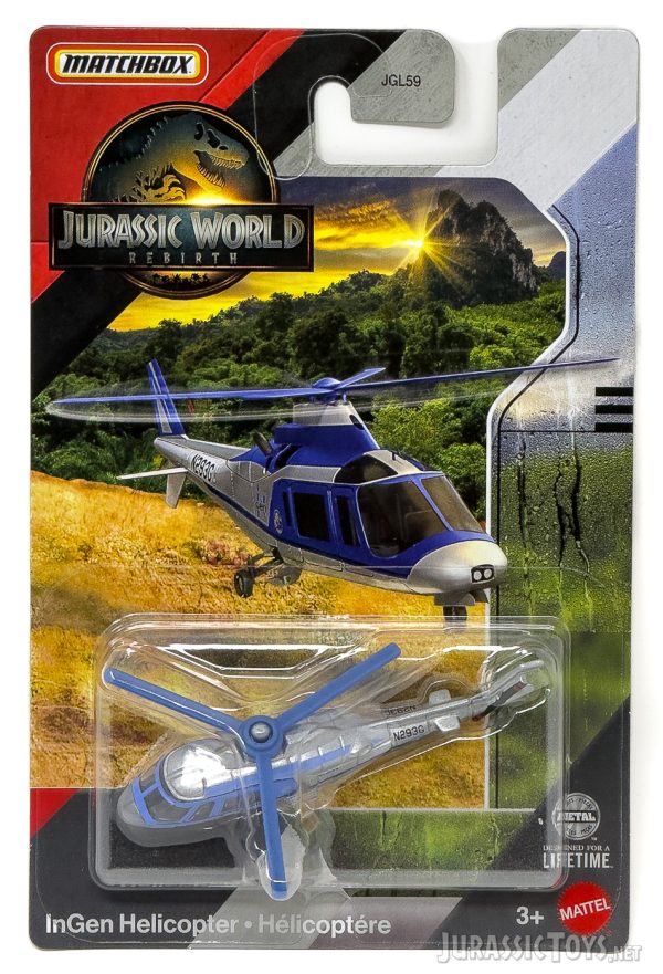InGen Helicopter | Jurassic Toys: The Museum