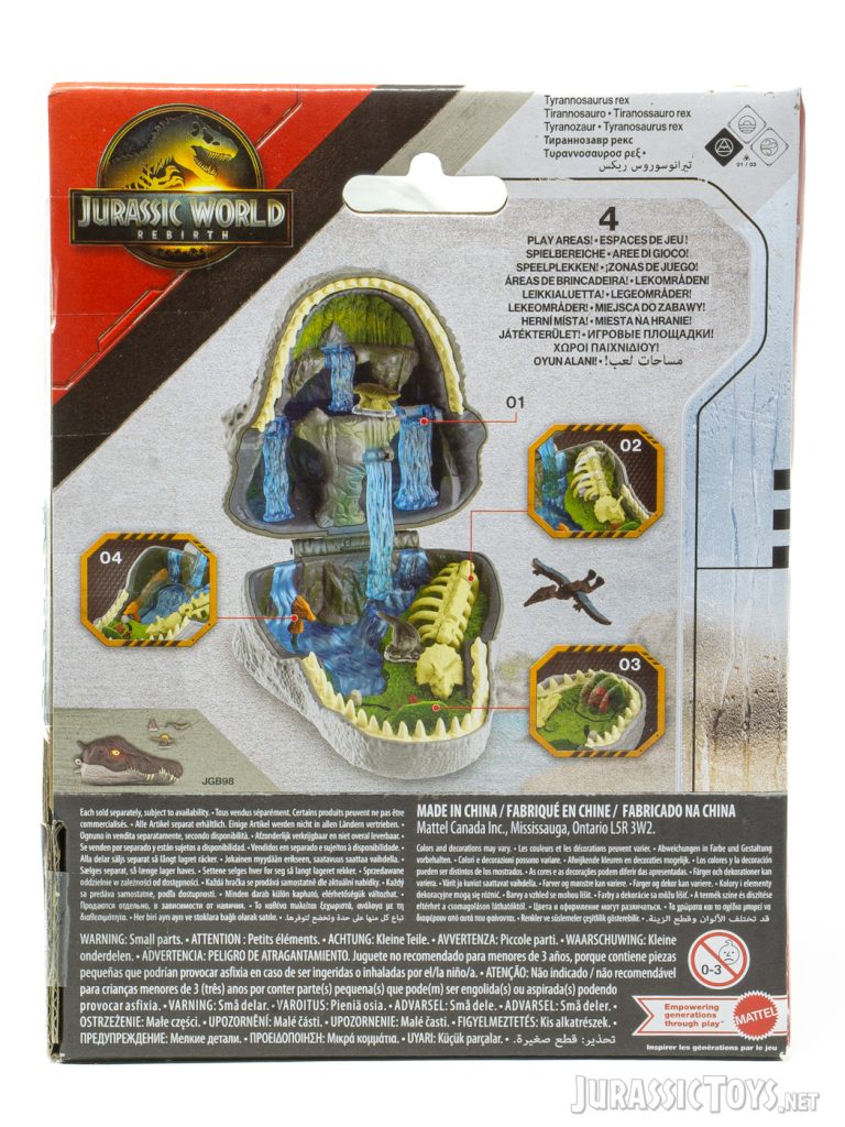 Micro Adventures Tyrannosaurus Rex | Jurassic Toys: The Museum