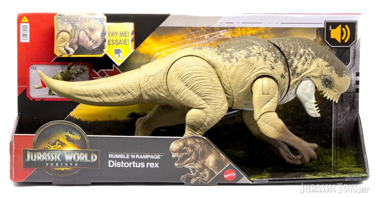 Rumble 'N Rampage Distortus Rex | Jurassic Toys: The Museum