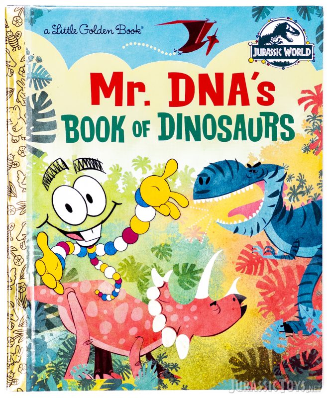 Mr. DNA's Book of Dinosaurs - A Little Golden Book | Jurassic Toys: The ...