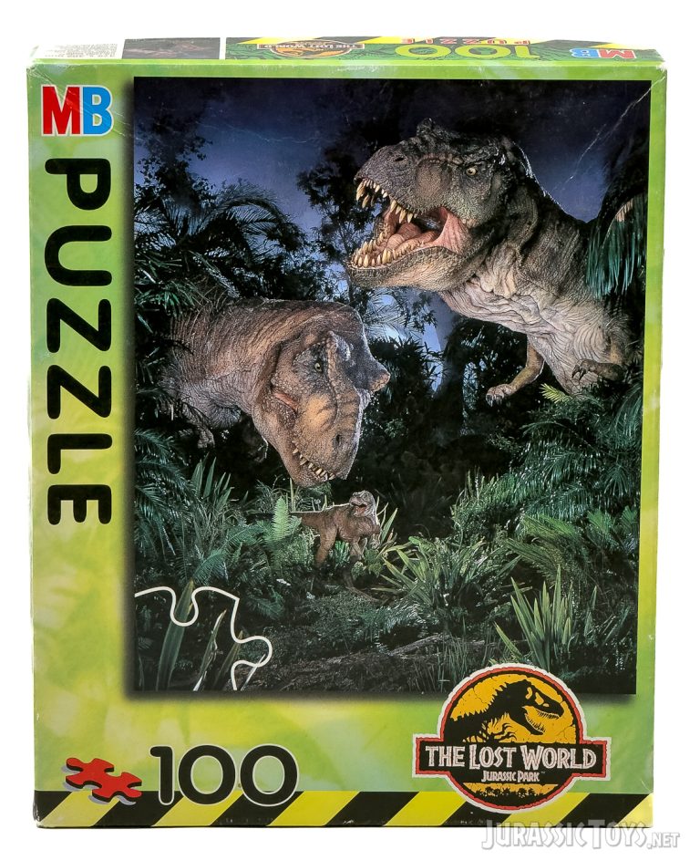 T. rex animatronics 100 pieces jigsaw puzzle | Jurassic Toys: The Museum